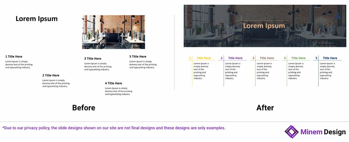 Presentation Design | Minem Design